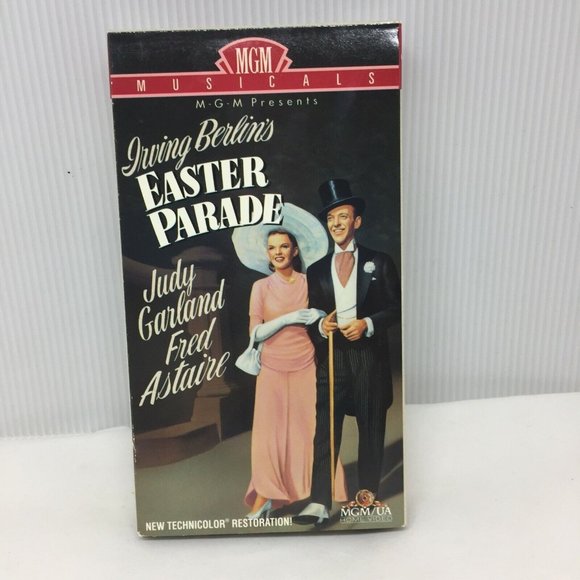 Media | Vhs Easter Parade Irving Berlin Judy Garland Fred Astaire ...
